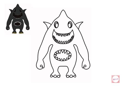 🎨뚝딱나라 색칠공부 반반의유치원3 색칠공부 무료도안 🌈반반의유치원3 신규캐릭터 Garten Of Banban3 네이버 블로그