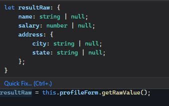 Strictly Typed Forms In Angular Tektutorialshub