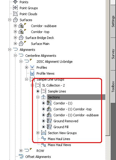 cross sections autodesk community
