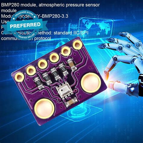 Gy Bme280 33v Gy Bme280 5v 5v 33v Bme280 Bmp280 เซนเซอร์วัดอุณหภูมิความชื้นดิจิทัล Spi I2c