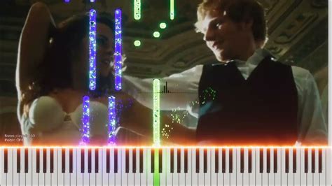 Ed Sheeran Thinking Out Loud Piano Youtube