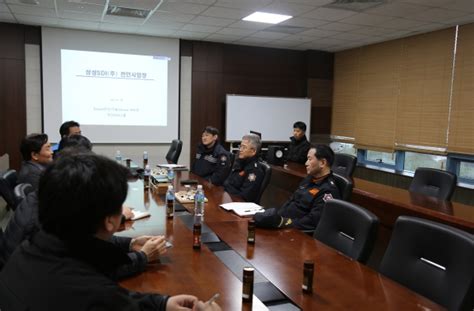 천안서북소방서장 봄철 대형공사장 현장 지도방문 실시해