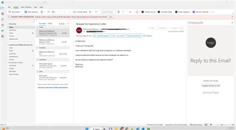 Productivity Chatgpt Openai Generativeai Outlook Mehmood Ferozuddin