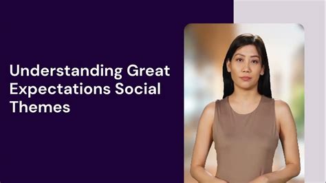 Understanding Great Expectations Themes And Motifs Social Class And