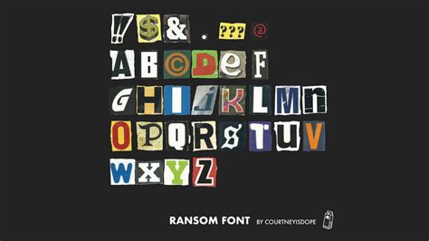Ransom Font Madfonts
