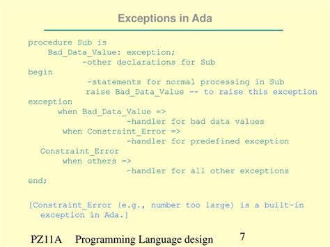Pz11a Programming Language Design And Implementation 4th Edition Ppt
