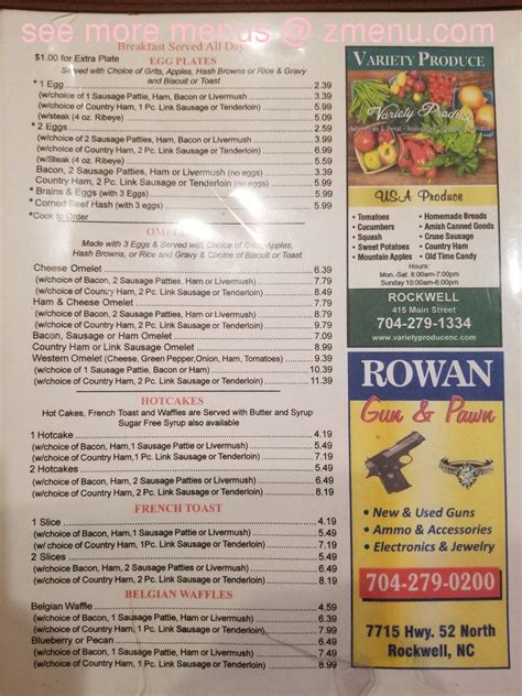 Online Menu Of Winks Barbeque Restaurant Salisbury North Carolina 28146 Zmenu