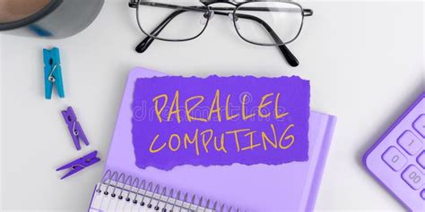 text showing inspiration parallel computing word for simultaneous