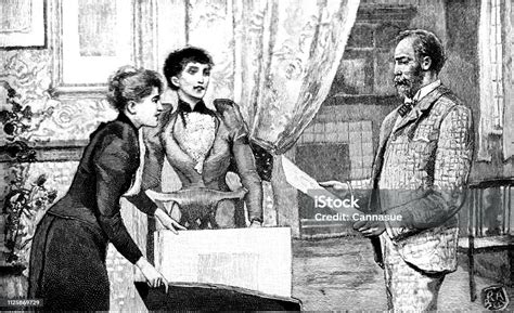 빅토리아 흑인과 백인 이야기 사람 그들의 미술 포트폴리오를 보여주는 두 여자의 조각 작가 로버트 Anning 벨 19 세기 여성 및 예술 영어 그림 1892 여자에 대한