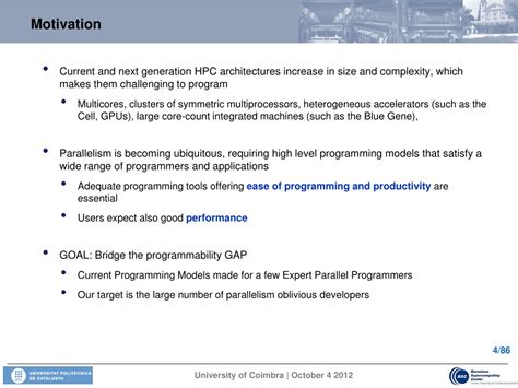 Ppt Productive Parallel Programming In Pgas Unified Parallel C