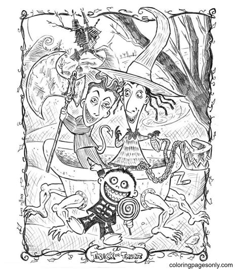 Раскраски кошмар