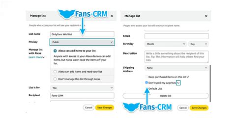 How To Add Amazon Wishlist To Onlyfans
