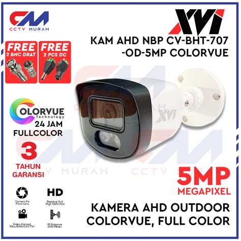Jual Camera CCTV Analog Outdoor 5MP AHD Resolusi 2560 FullColor