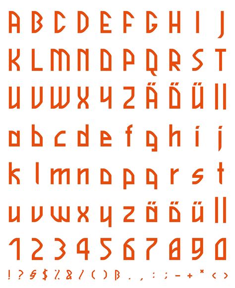 Font Skyline Behance