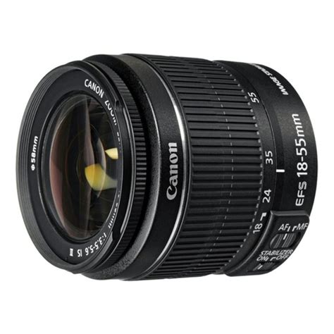 Купить Объектив Canon EF-S 18-55mm f/3.5-5.6 III, черный по цене 17 597 ...