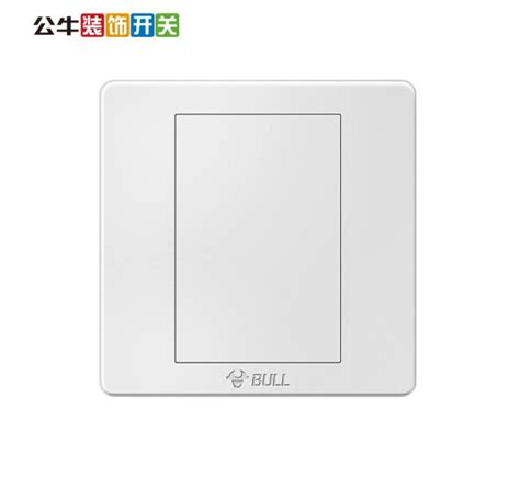 公牛开关插座 10a五孔 暗装 电源5孔 Usb插座 网络插座 白色款 空白面板 融创集采商城