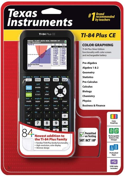 Texas Instruments TI 84 Plus CE Graphing Calculator AskDrCallahan