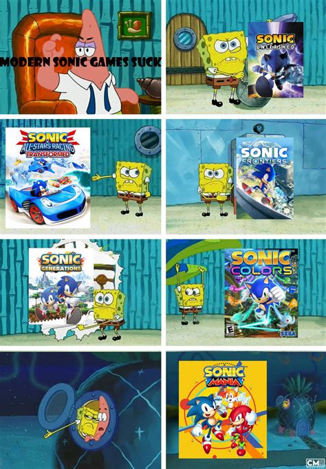 Some Sonic Fans Are Picky With The Modern Games By Alexmination98 On
