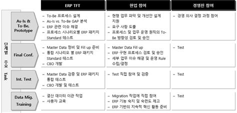 Erp 구축 프로세스 방법론 전략 및 Erp 뜻 알파 뉴스속보