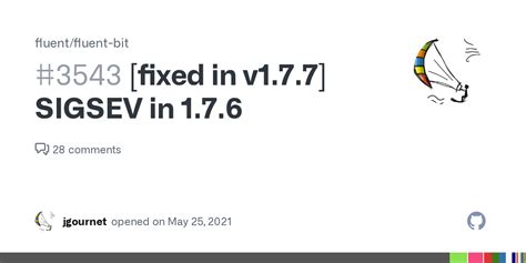 Fixed In V177 Sigsev In 176 · Issue 3543 · Fluentfluent Bit