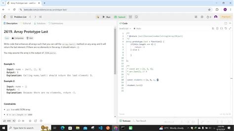 Leetcode Problem Solved Step By Step In Javascript Perfect For Beginners Problem 2619 Easy
