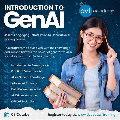 Ai Generativeai Aitraining Dvtacademy Techeducation Aifundamentals Digitaltransformation