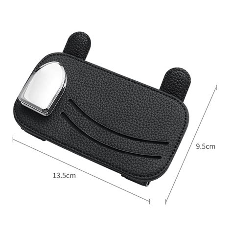 Badu Bg Декорация на щипка за очила за кола сенник документ карта пакет за съхранение на