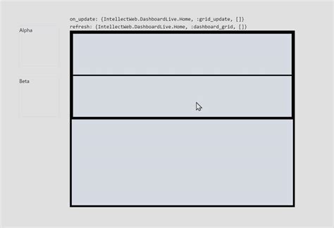 I Wanted A User Customizable Dashboard Grid In Elixir Phoenixliveview