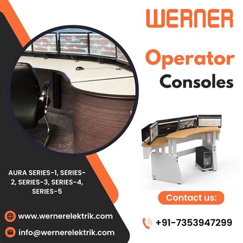 Operator Command Consoles With Over 30 Years Of Experience In