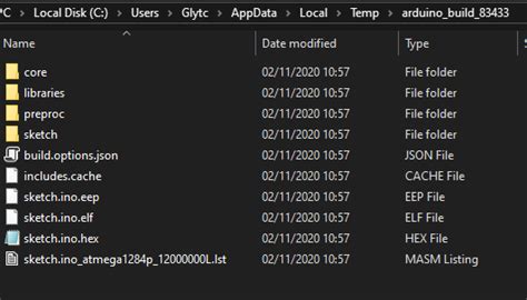 Latest Release Not Exporting Compiled Binary With Bootloader Issue MCUdude MightyCore