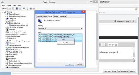 device manager copy and paste information solved windows 10 forums