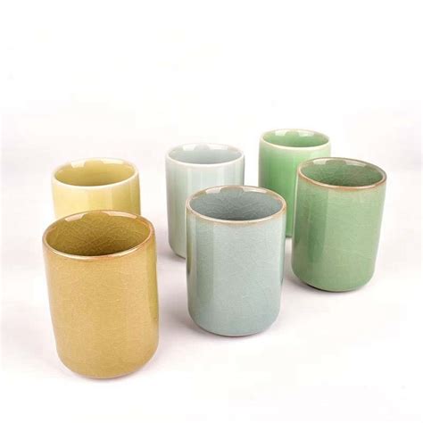 일본식 세라믹 차 컵 1 개 도자기 쿵푸 컵 도자기 음료 용기 와인 커피 머그잔 청자 찻잔 도매찻잔 Aliexpress