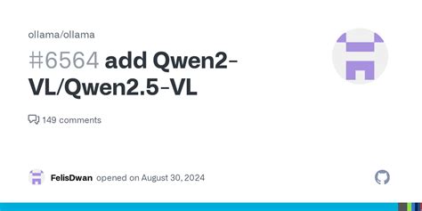 Add Qwen2 Vlqwen25 Vl · Issue 6564 · Ollamaollama · Github