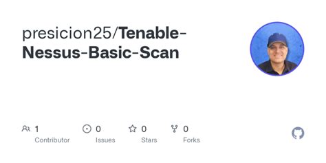 Github Presicion25tenable Nessus Basic Scan Louis Perez
