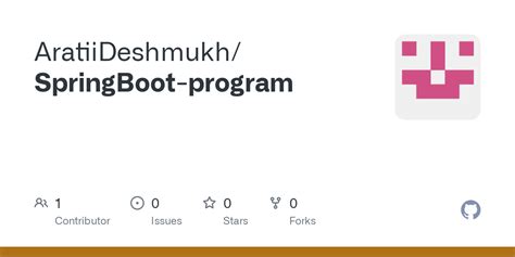 Github Aratiideshmukhspringboot Program