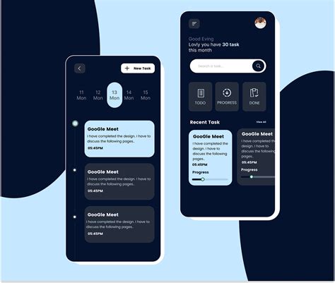 Task App UI Design Behance