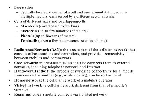 Mobile Communication [unit I] Updated Pptx