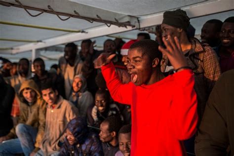 Rescue Ship Carrying 300 Migrants Arrives In Spain After Week At Sea