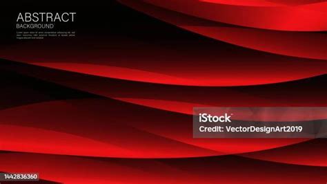 빨간색 추상 배경 웨이브 벡터 기하학적 벡터 최소 질감 웹 배경 빨간색 표지 배경 디자인 전단지 템플릿 배너 책 표지 벽 장식 벽지 벡터 2022년에 대한 스톡 벡터 아트