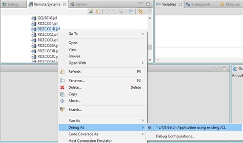 Debugging And Collecting Code Coverage On Multiple Steps With The Zos Batch Application With