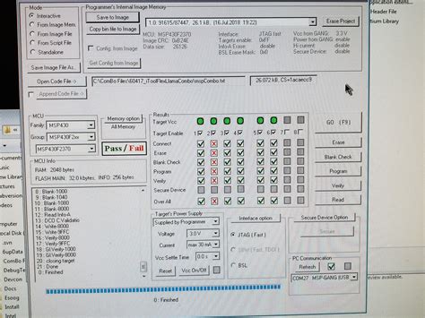 Msp Gang Msp Gang Dll Error 12 Msp Low Power Microcontroller Forum