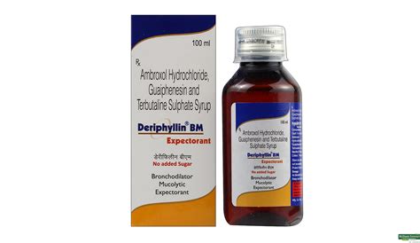Buy Deriphyllin Bm Expectorant 100 Ml Online At Best Prices Wellness Forever