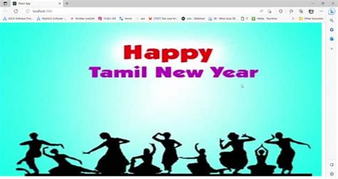 Sabarivelan Ganesan On Linkedin Tamilnewyear Puthandu Developer Confettijs Celebration