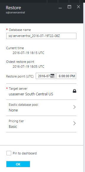 Backup Strategy In Azure Sql Sqlservercentral