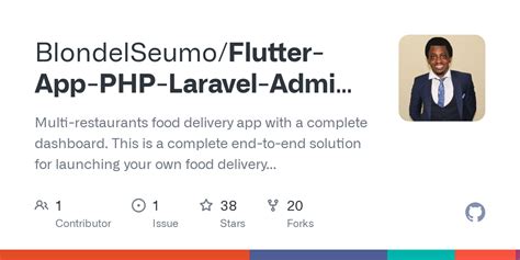 Github Blondelseumo Flutter App Php Laravel Admin Panel Multi Restaurants Food Delivery App