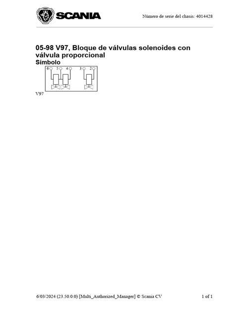 Esquema Neumatico Valvula Proporcional Scania Pdf