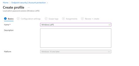 Intune Windows Laps And Azure Ad