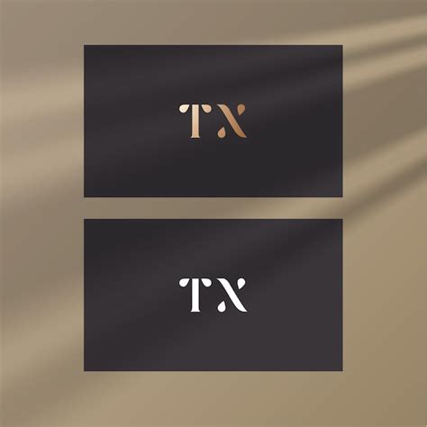 Premium Vector Tx Logo Design Vector Image