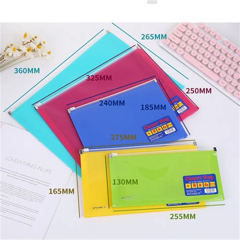 Badu Bg Водоустойчива папка с файлове за документи A4 Органайзер Пластмасова торбичка с цип Офис