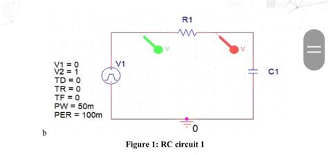 Solved Figure 1 Rc Circuit 1figure 4 Rc Circuit 2part 1